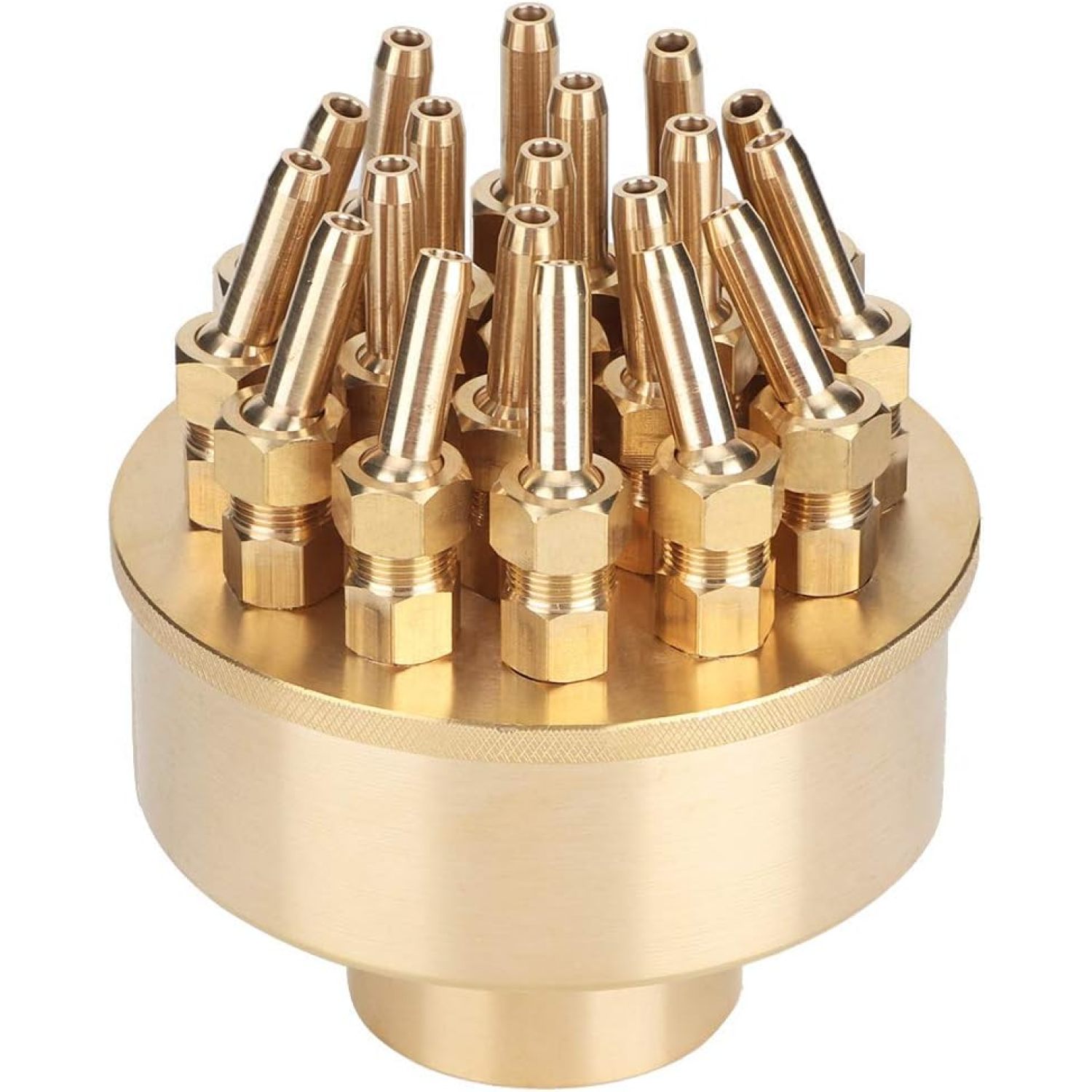 Kuuleyn 1.5" DN40 3 Layers Brass Fountain Nozzle,Fountain Nozzle Heads ...