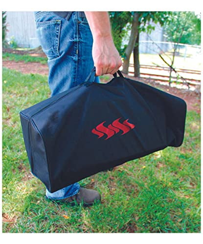 Kuuma Black Portable Grill Cover | Safely Protects Grills from Outdoor ...