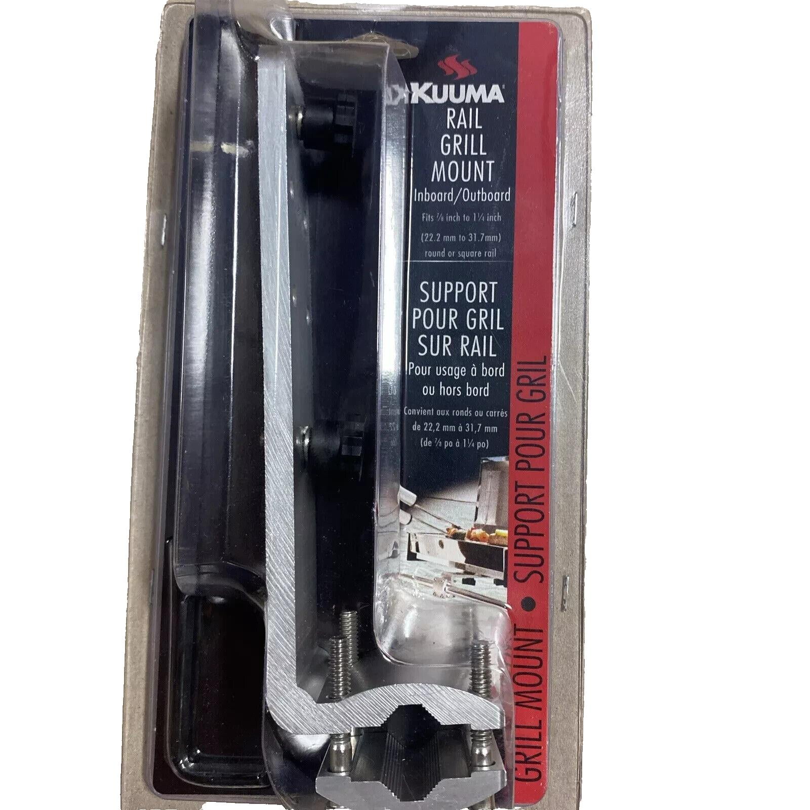 Kuuma Stow & Go Grill Mount In Outboard Rail 7/8-1.25" OD #58182 ...
