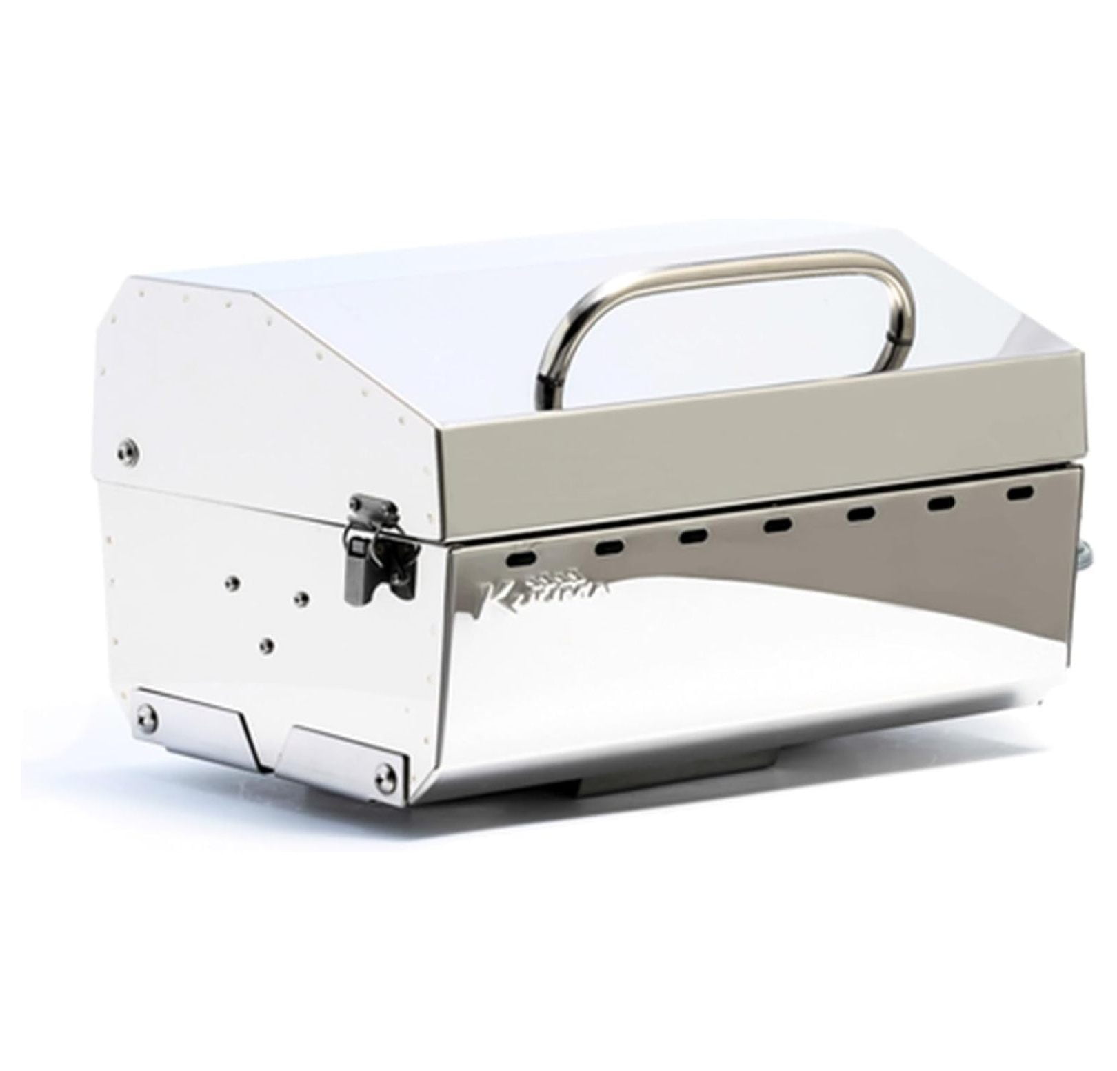 Kuuma Stow N Go 125 Stainless Steel Gas Grill with , Handle, and ...