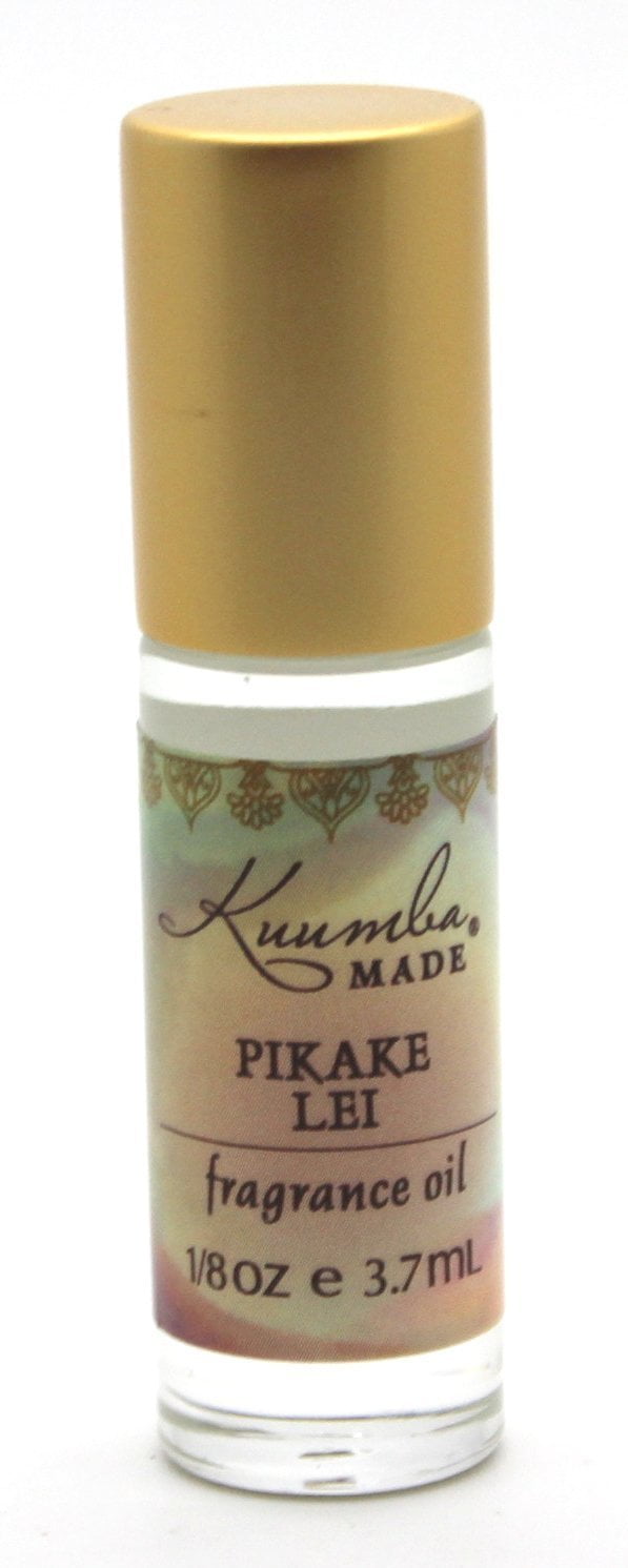 Kuumba Made Pikaki Lei, 1/8 Ounce Roll On, Vegan, Long-Lasting Perfume ...