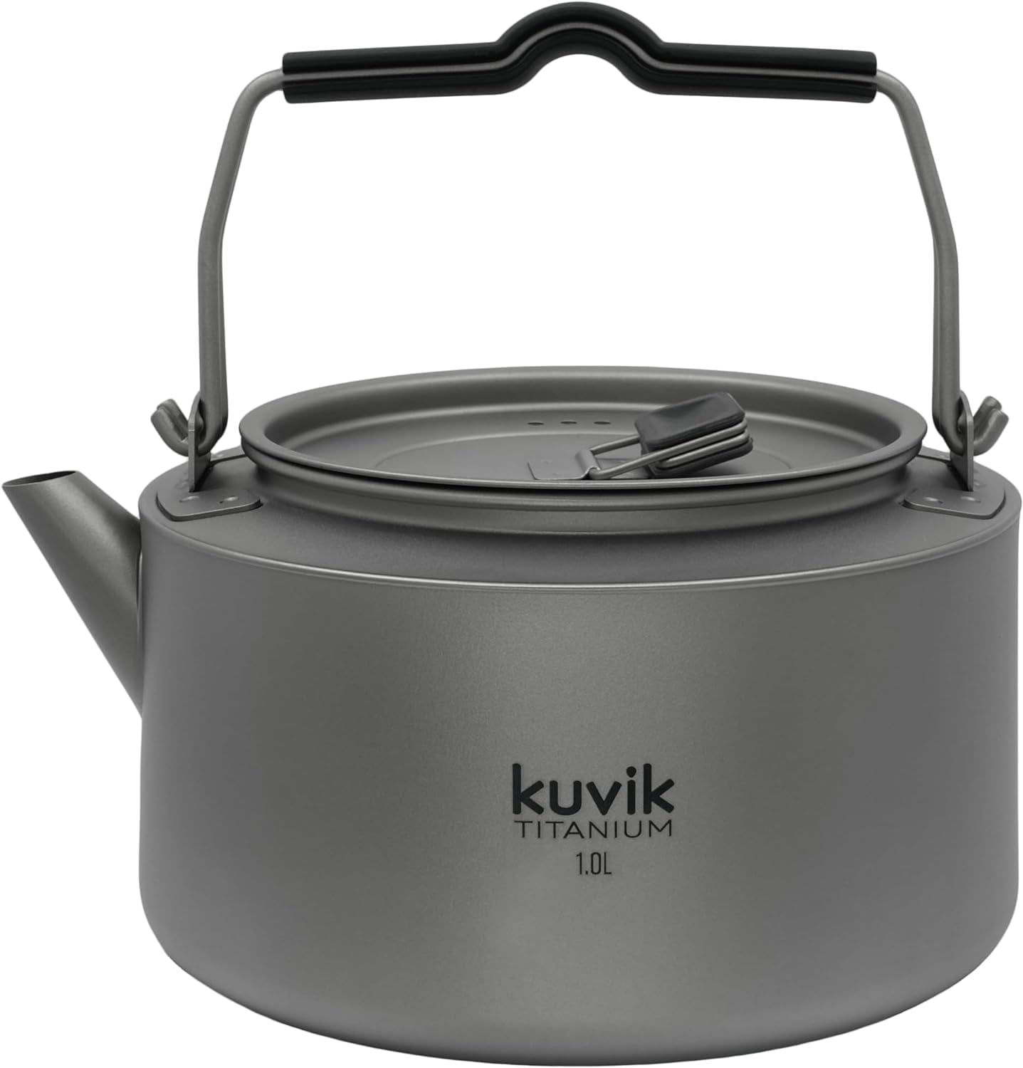 Kuvik Titanium Kettle 1.0L (33.8 oz) - Ultralight and Compact Kettle ...