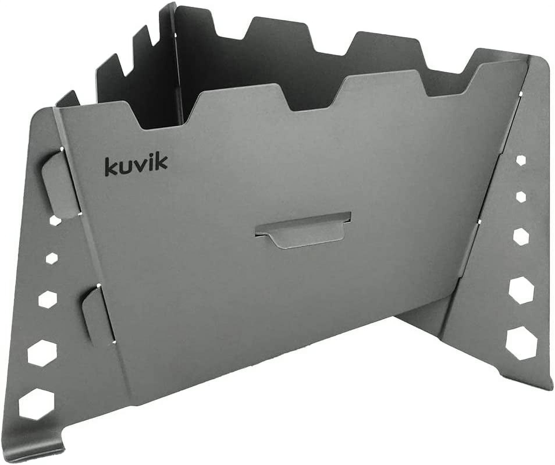 Kuvik Titanium Solid Fuel Stove - Ultralight and Compact Stove for ...