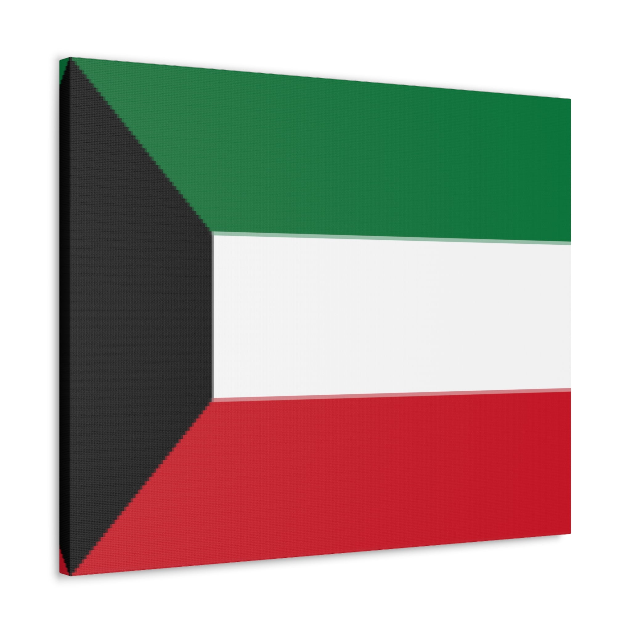 Kuwait Country Flag Canvas Vibrant Wall Art Unframed Home Decor ...