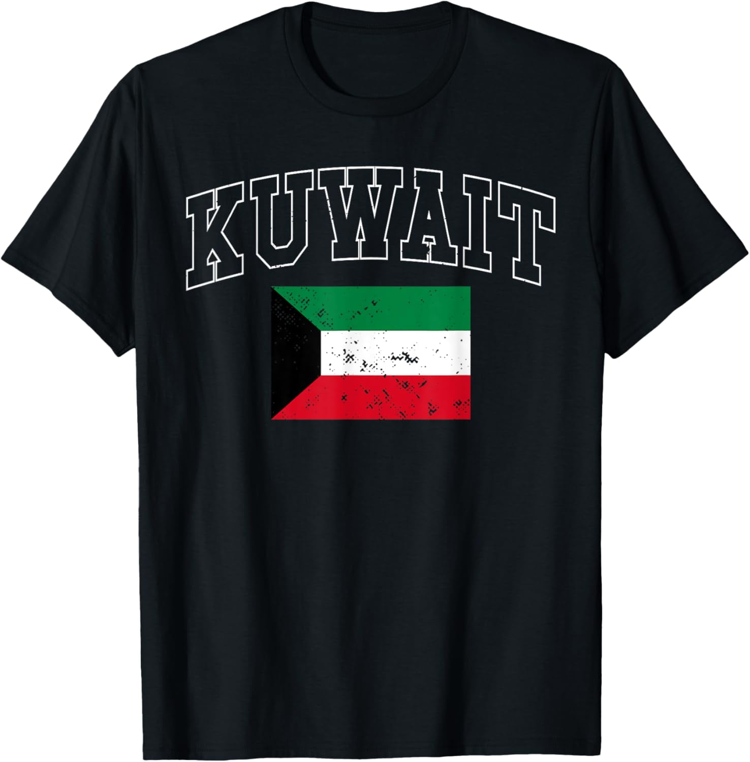Kuwait Flag Vintage Throwback Athletic Souvenir T-Shirt - Walmart.com