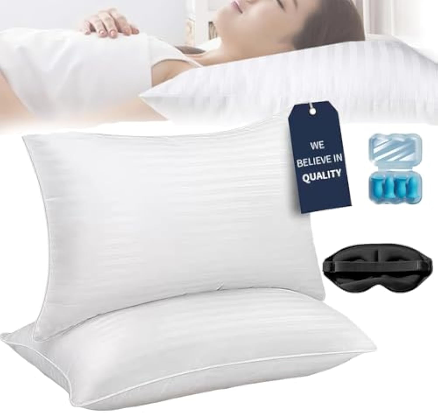 Kuyami Pillow, Kuyami Hotel Pillows, Soft Support & Breathable Fabric ...