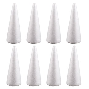 Styrofoam Craft Cones