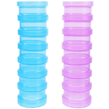 Twice-a-day Daily Night and Morning Pill Organizer in Assorted Colors ...