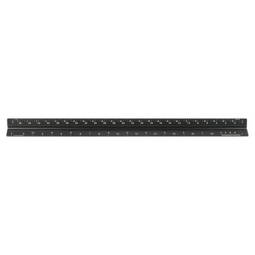 LHCER Architectural Ruler, Metal Triangular Rulers 12in for ...