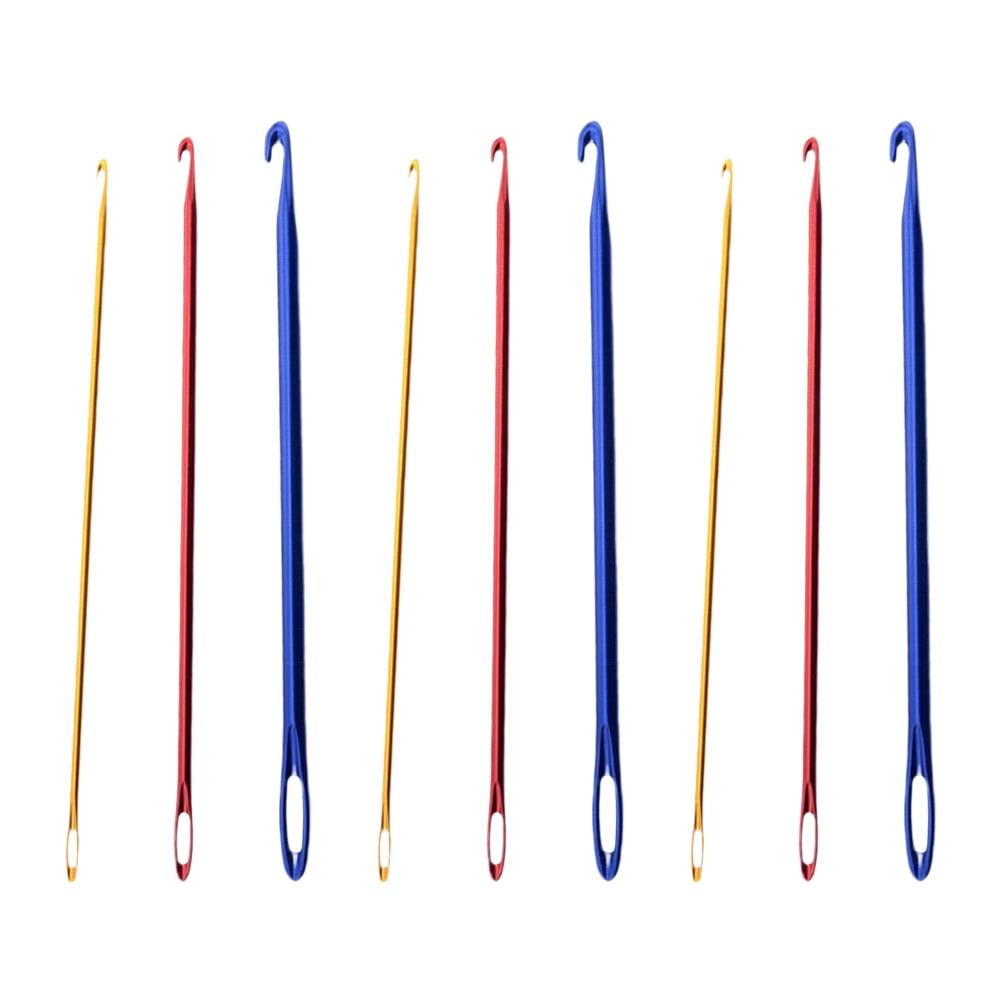 Kuyiluo Crochet Tool 9pcs Manual DIY Aluminum Crochet Single Head ...