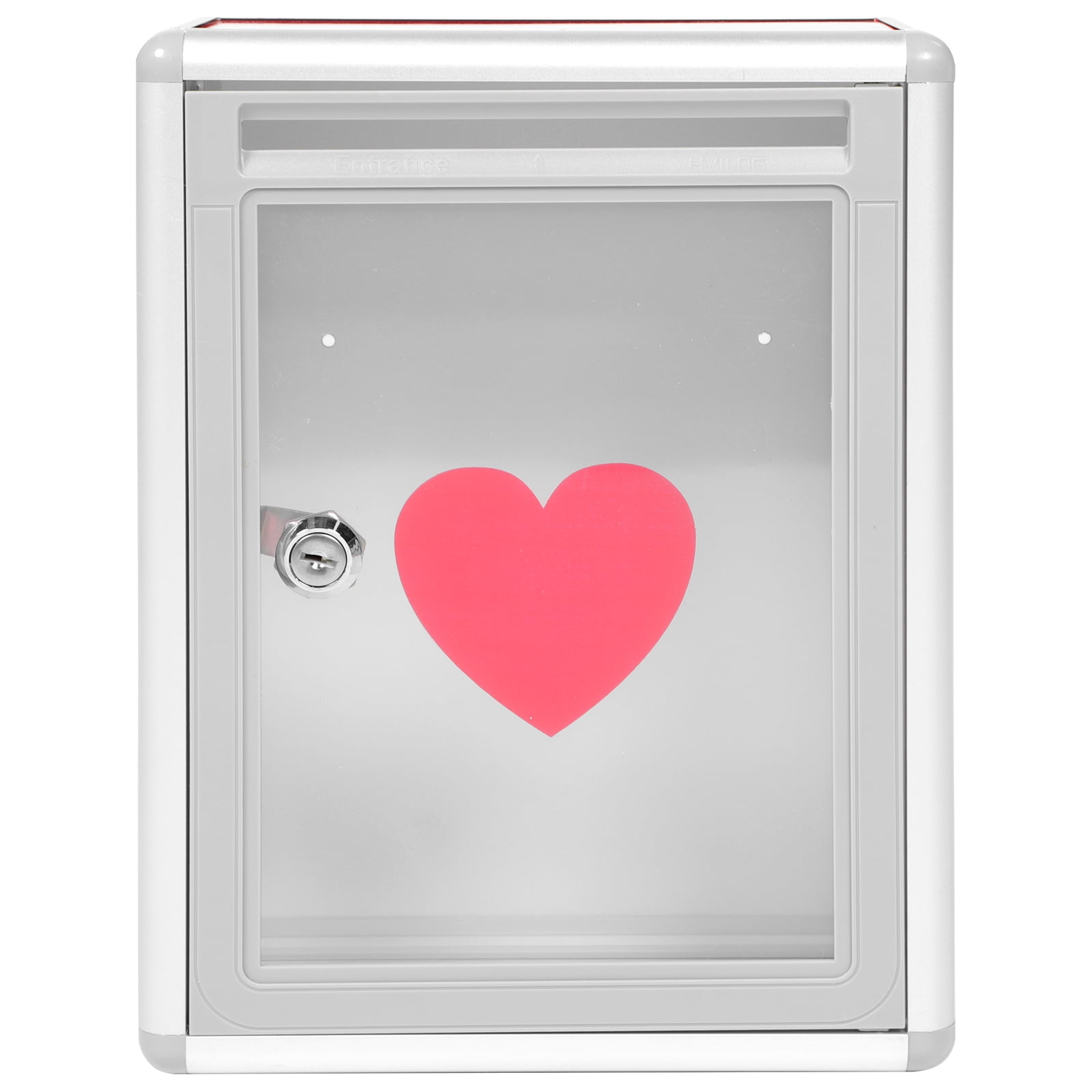 Kuyiluo Metal Collection Box 1Pc Public Fundraising Box Lovely Letter ...