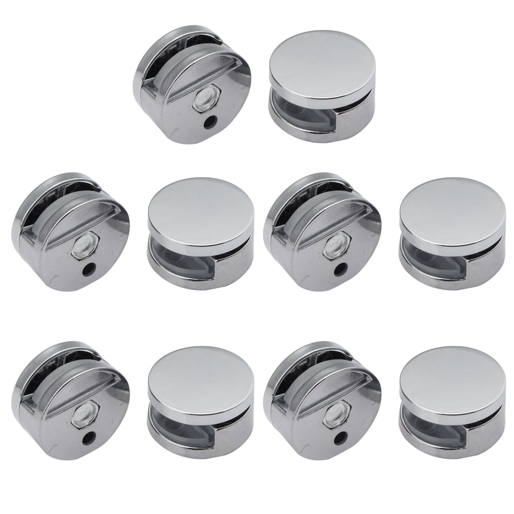 Kuyiluo Mirror Clips Hanging Wall Hanger Frameless Mounted Holder ...