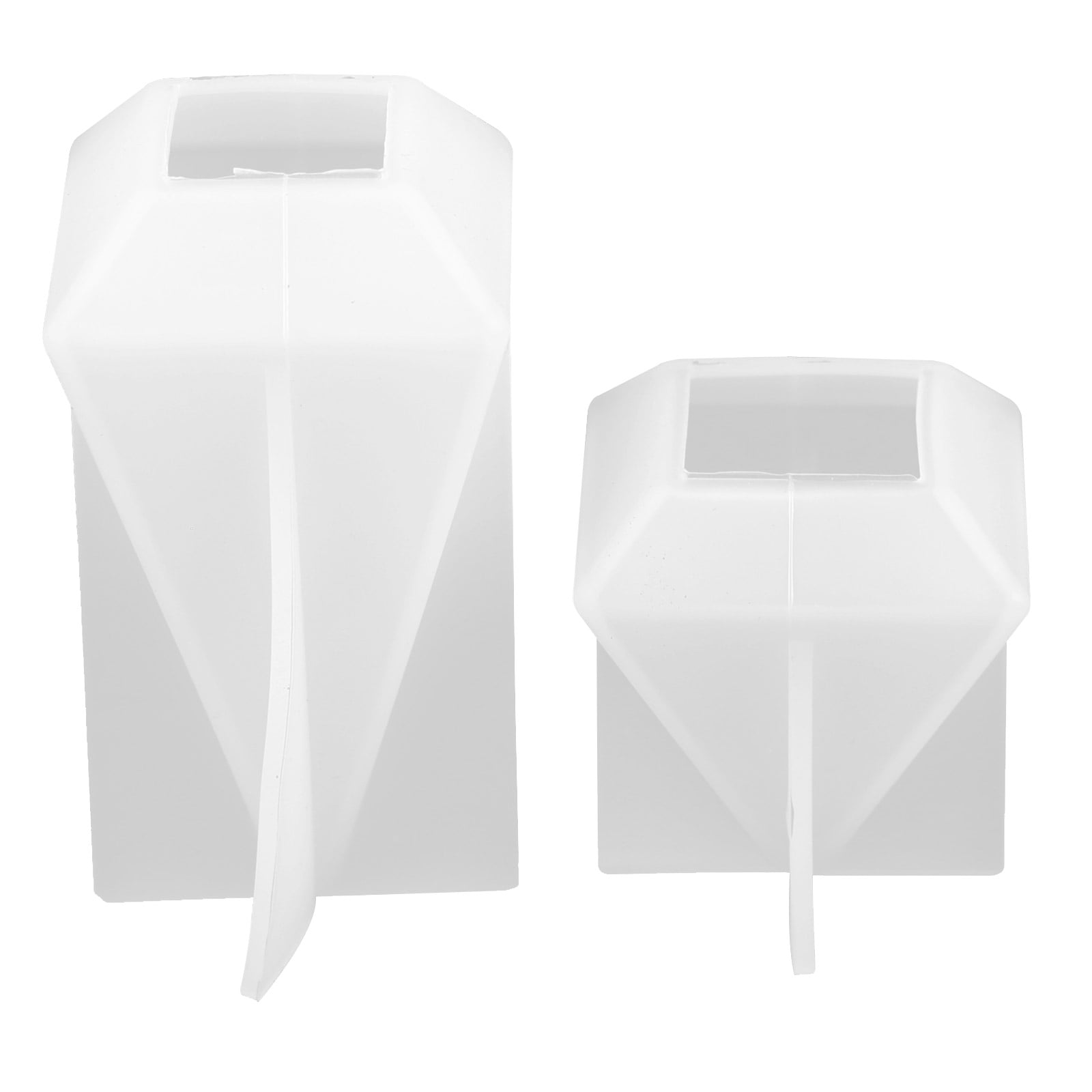 Kuyiluo Pyramid Shape Molds 2Pcs Pyramid Shape Molds Tower Shaped Resin ...