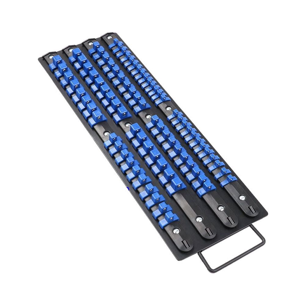 Kuyiluo Socket Organizer 80 Industrial ABS Socket Wrench Mountable ...