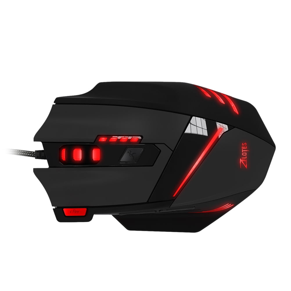 Kuyiluo Wired gaming mouse Optical USB Wired Gaming Mouse 7 Buttons ...