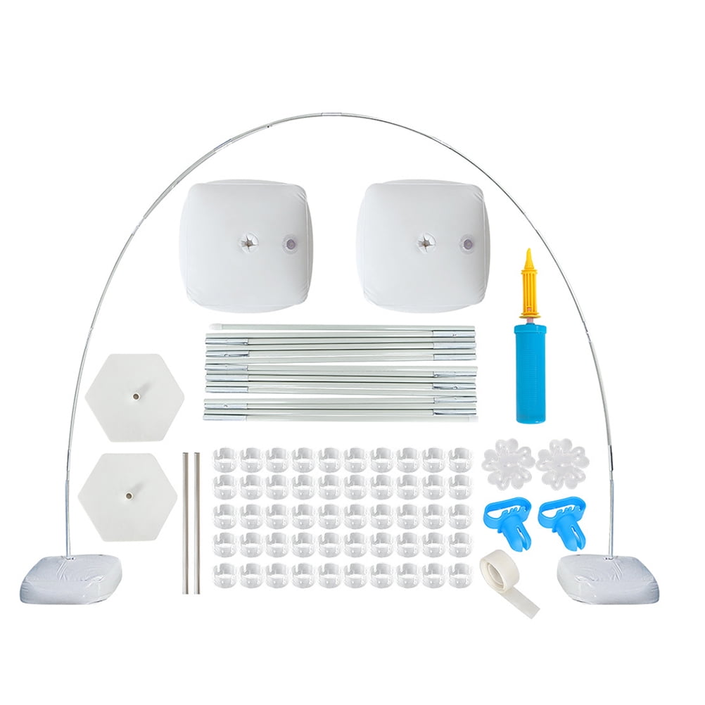 DECOMELODY Balloon Arch Kit White 1 Set 118x106in - Walmart.com