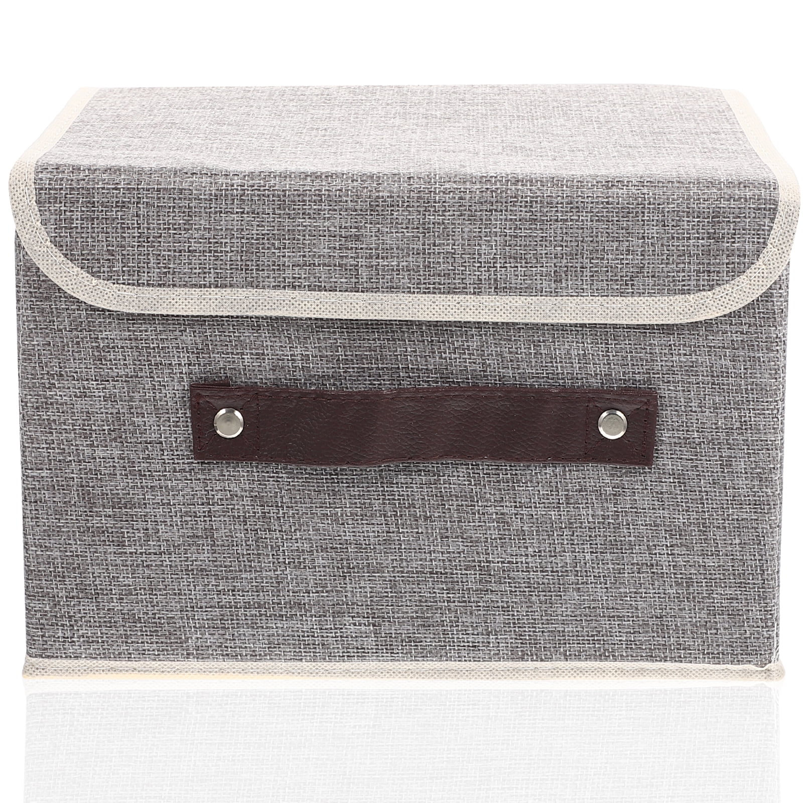 DECOMELODY Household Storage Box Linen 1Pcs 10.4X8.3X6.9In - Walmart.com