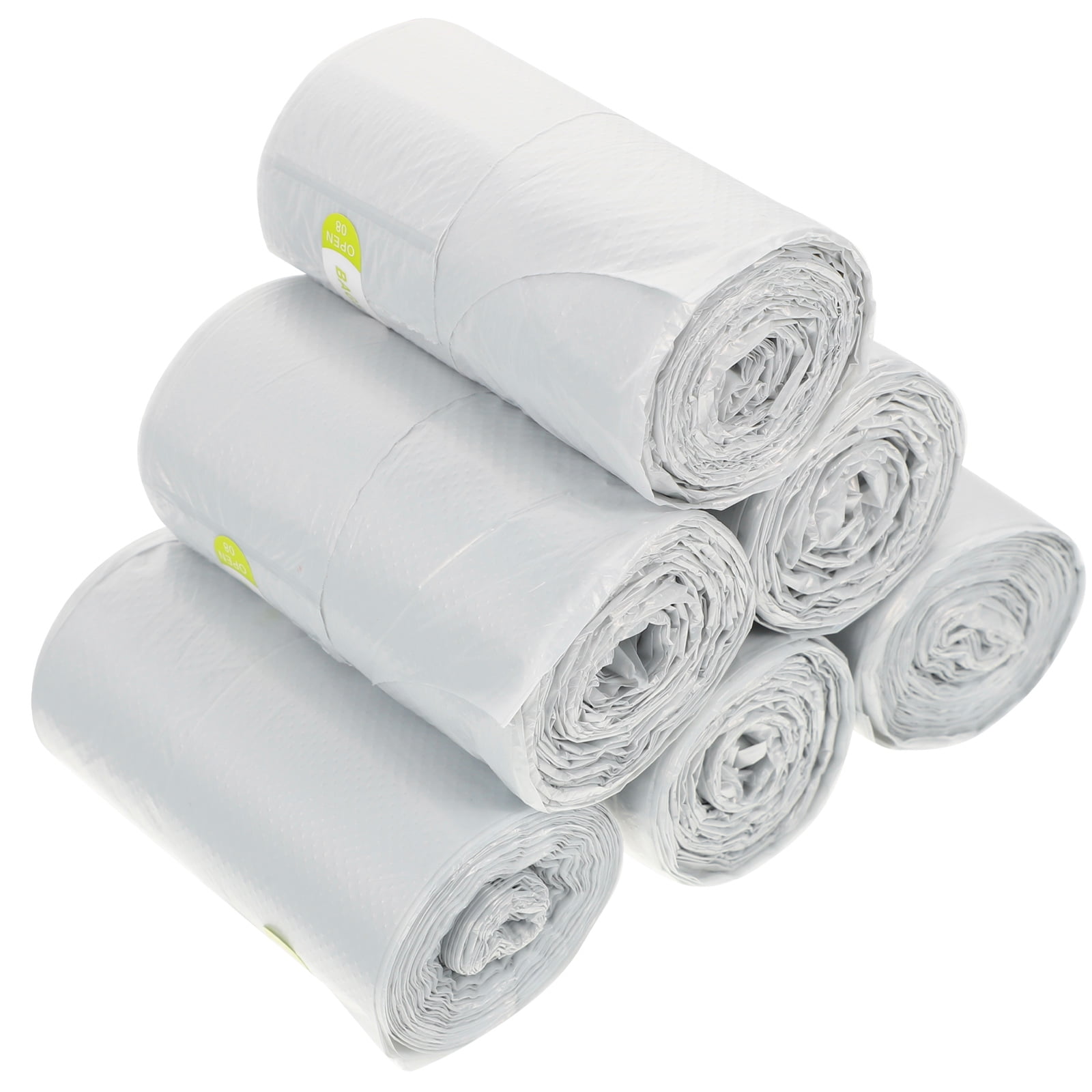 Kuyiluo garbage bags 6 Rolls Small Trash Bags Cat Litter Trash Bag ...