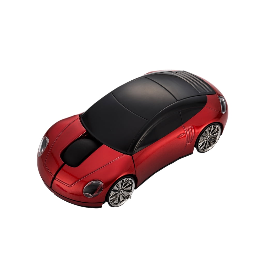 Kuyiluo working mouse 2.4GHz 3D Car Shape Wireless Optical Mouse USB Gaming Mouse without ...