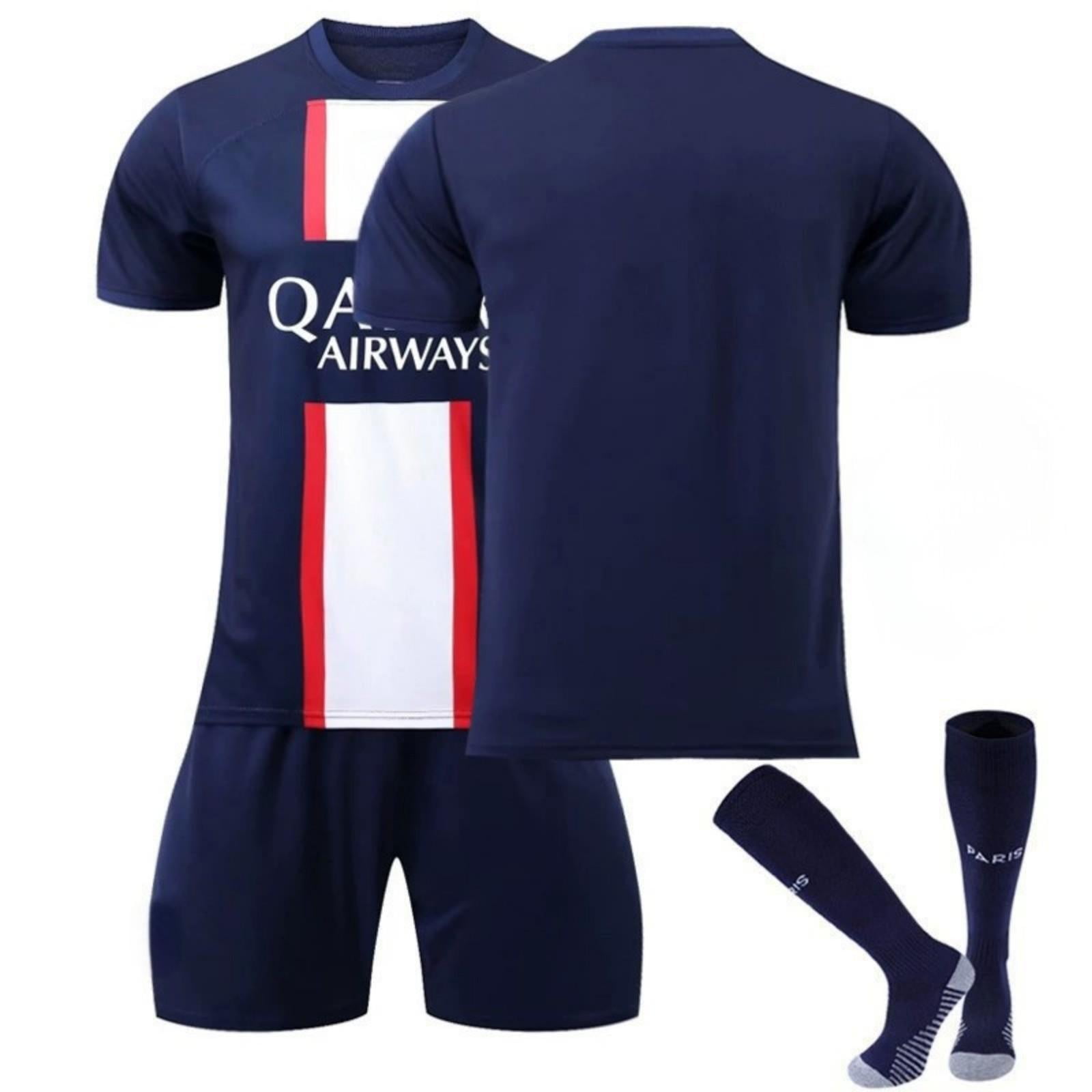 KuyuS 2223 Paris Soccer Club Jerseys 3 Piece Sets, Number None Printed ...