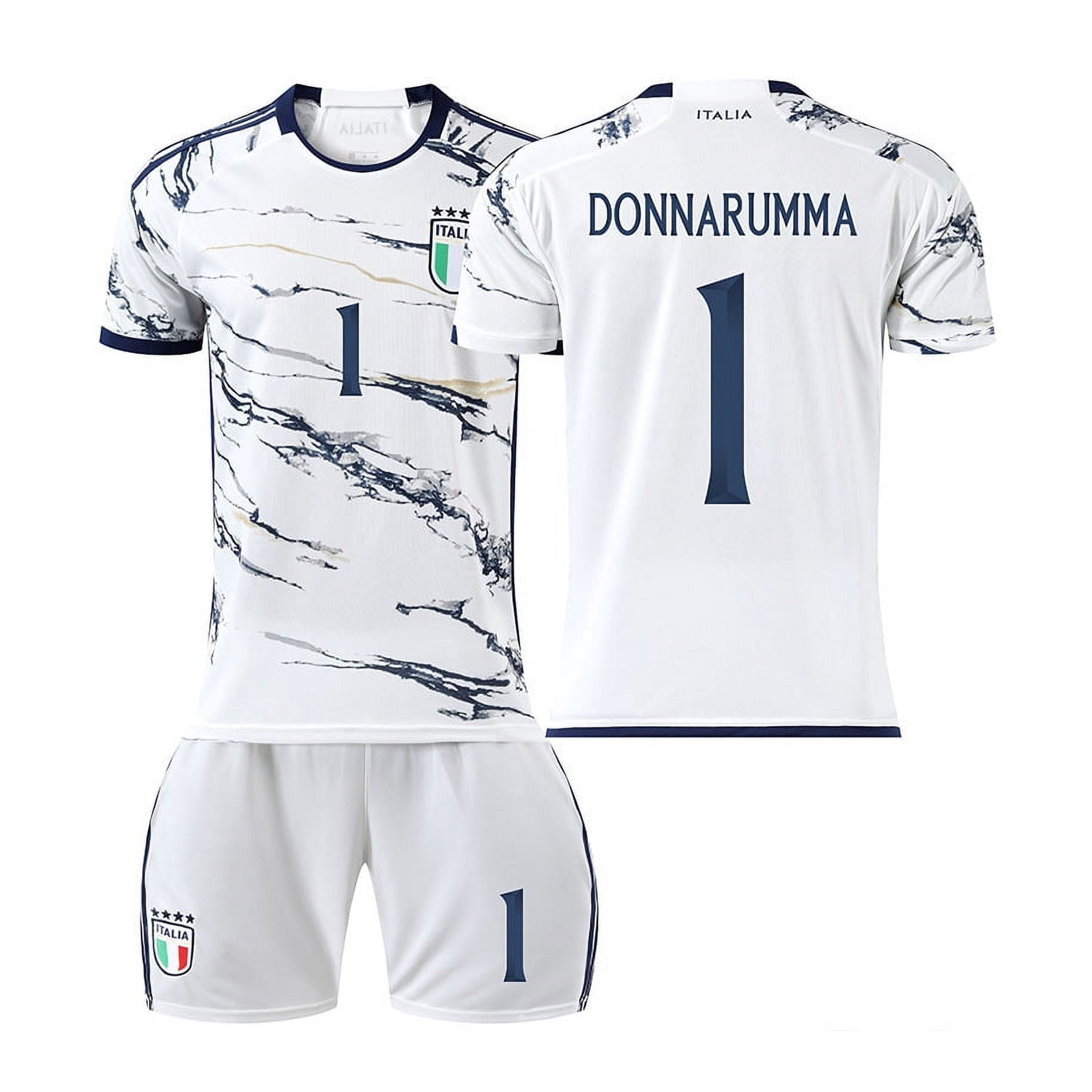 KuyuS 2324 Italy Away Game Soccer Jerseys 2 Piece Sets,Number 1 ...