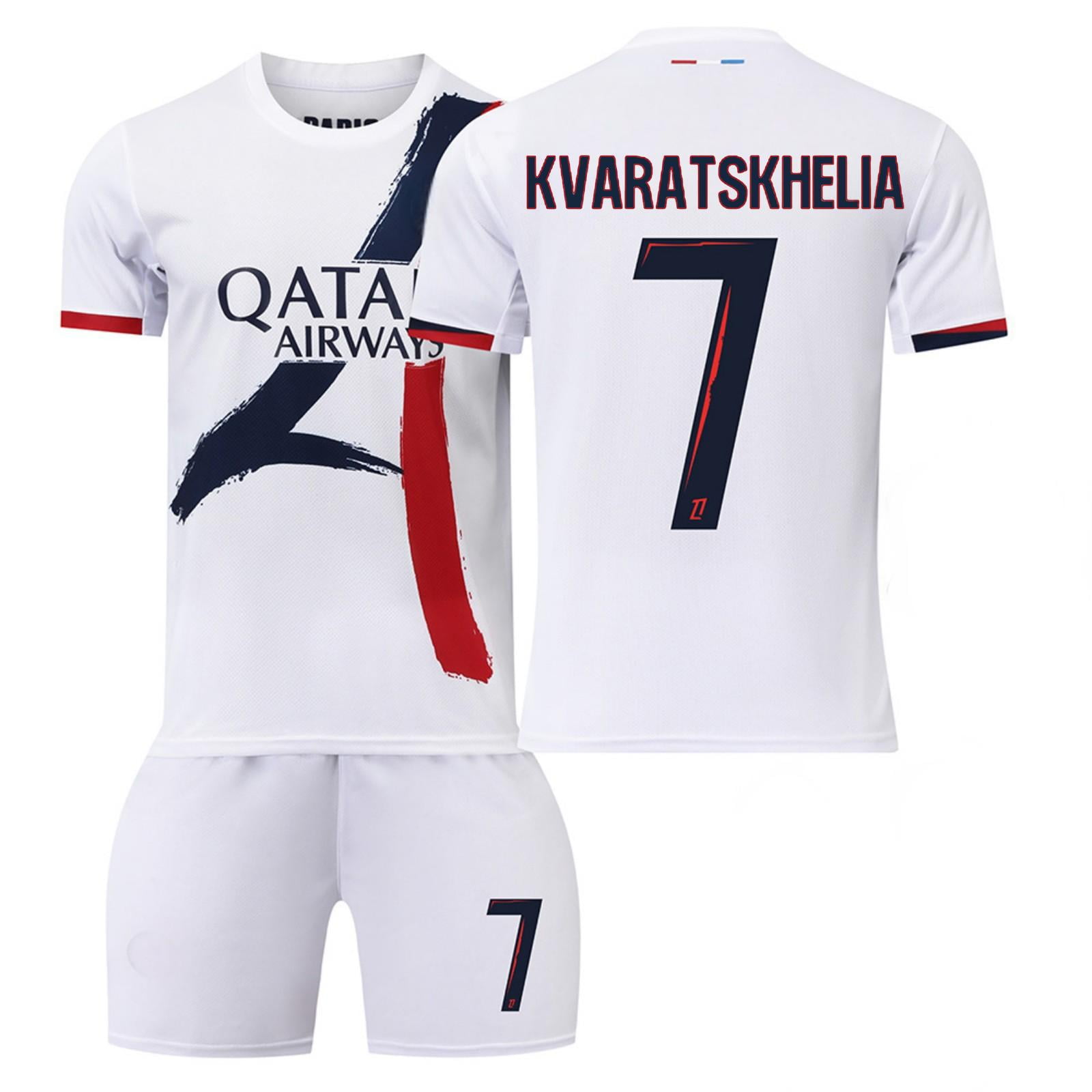 KuyuS 2425 Paris Soccer Club Jerseys 2 Piece Sets, Number 7 ...