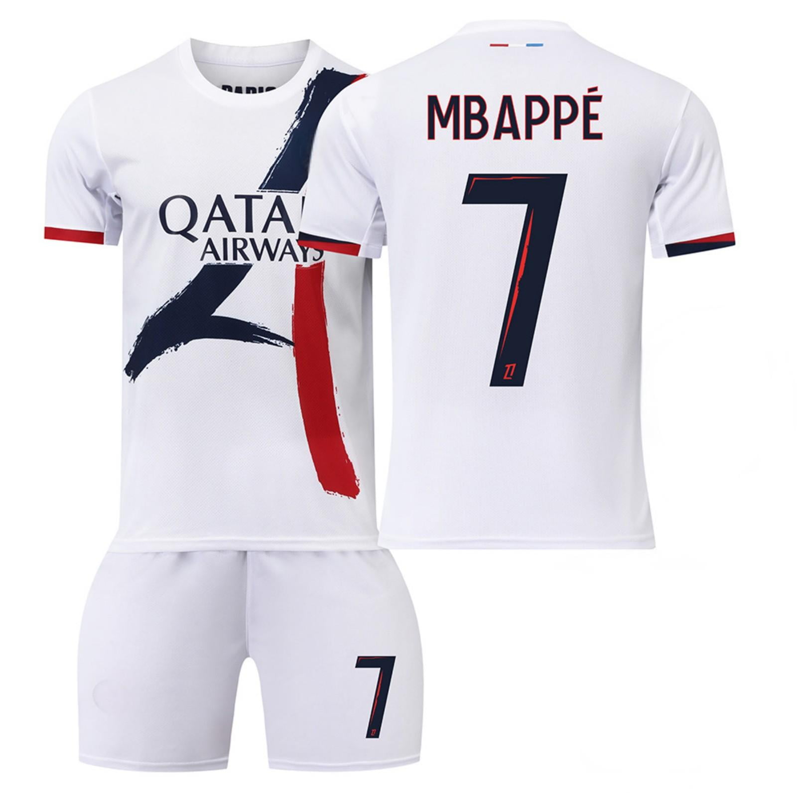KuyuS 2425 Paris Soccer Club Jerseys 2 Piece Sets, Number 7 MBAPPE ...