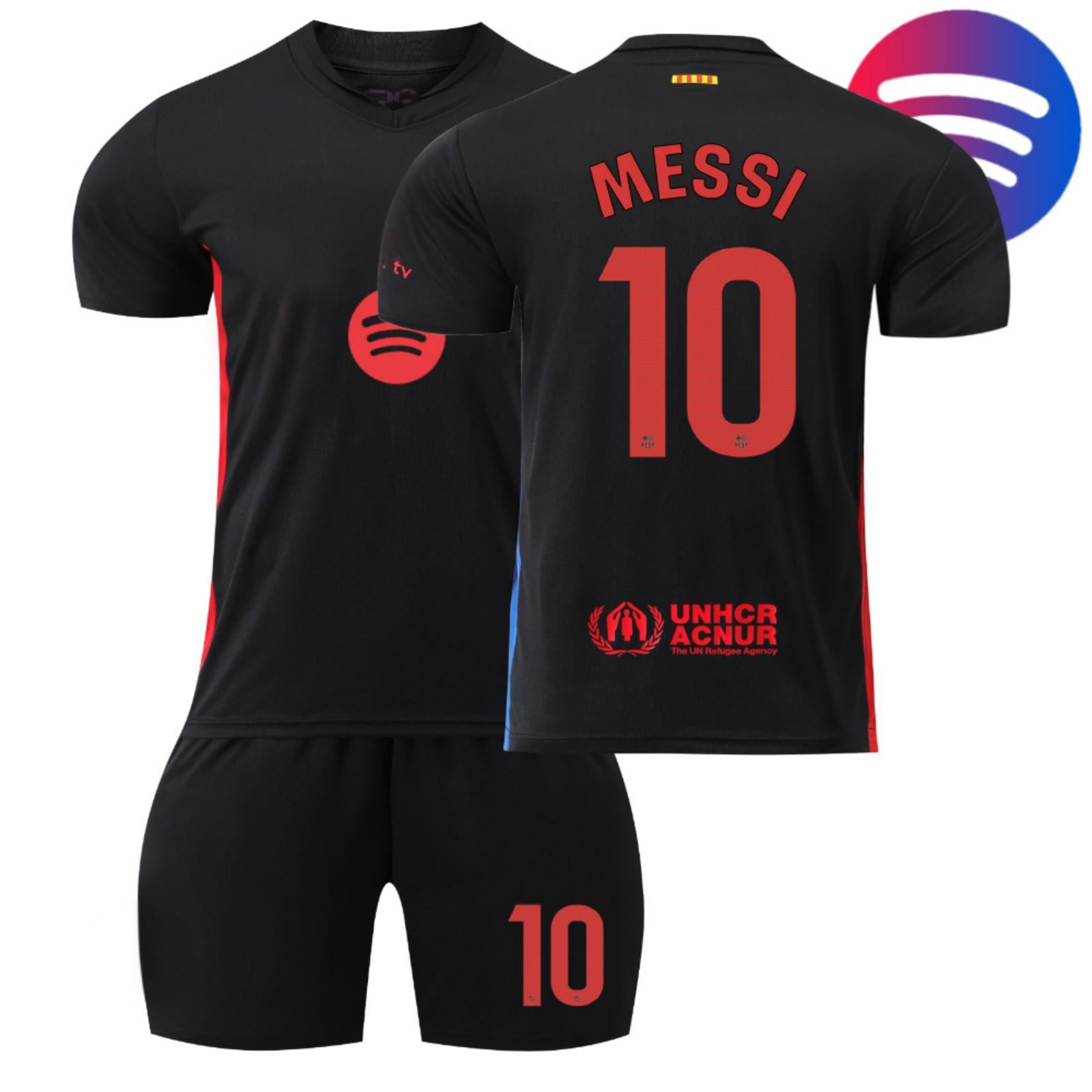 KuyuS 2425 Spanish Soccer Club Jerseys 2 Piece Sets, Number 10 Printed Short Sleeve Shirts ...