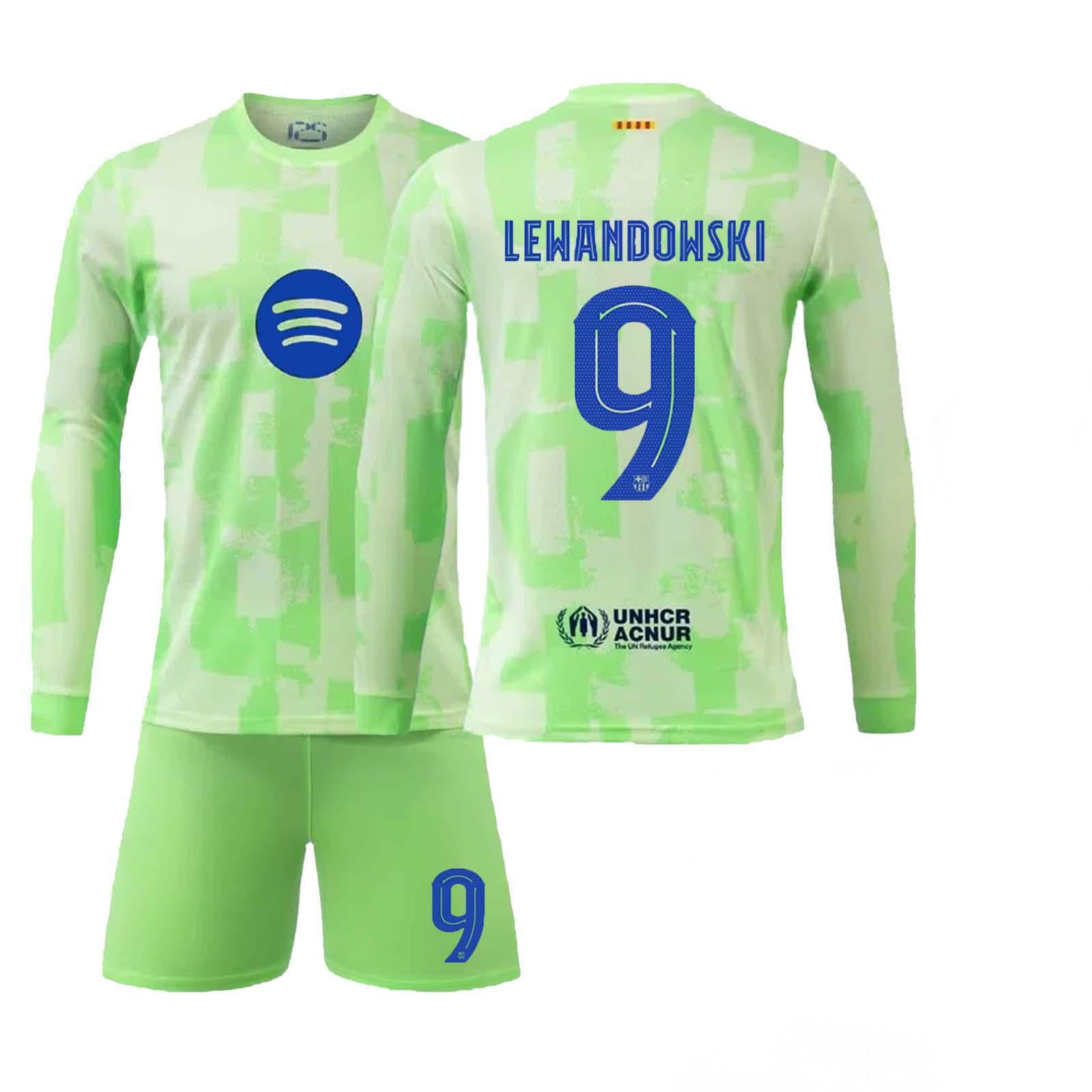 KuyuS 2425 Spanish Soccer Club Jerseys 2 Piece Sets, Number 9 ...