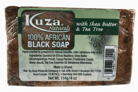 Kuza Black Soap - 4 oz (114 g) - Walmart.com