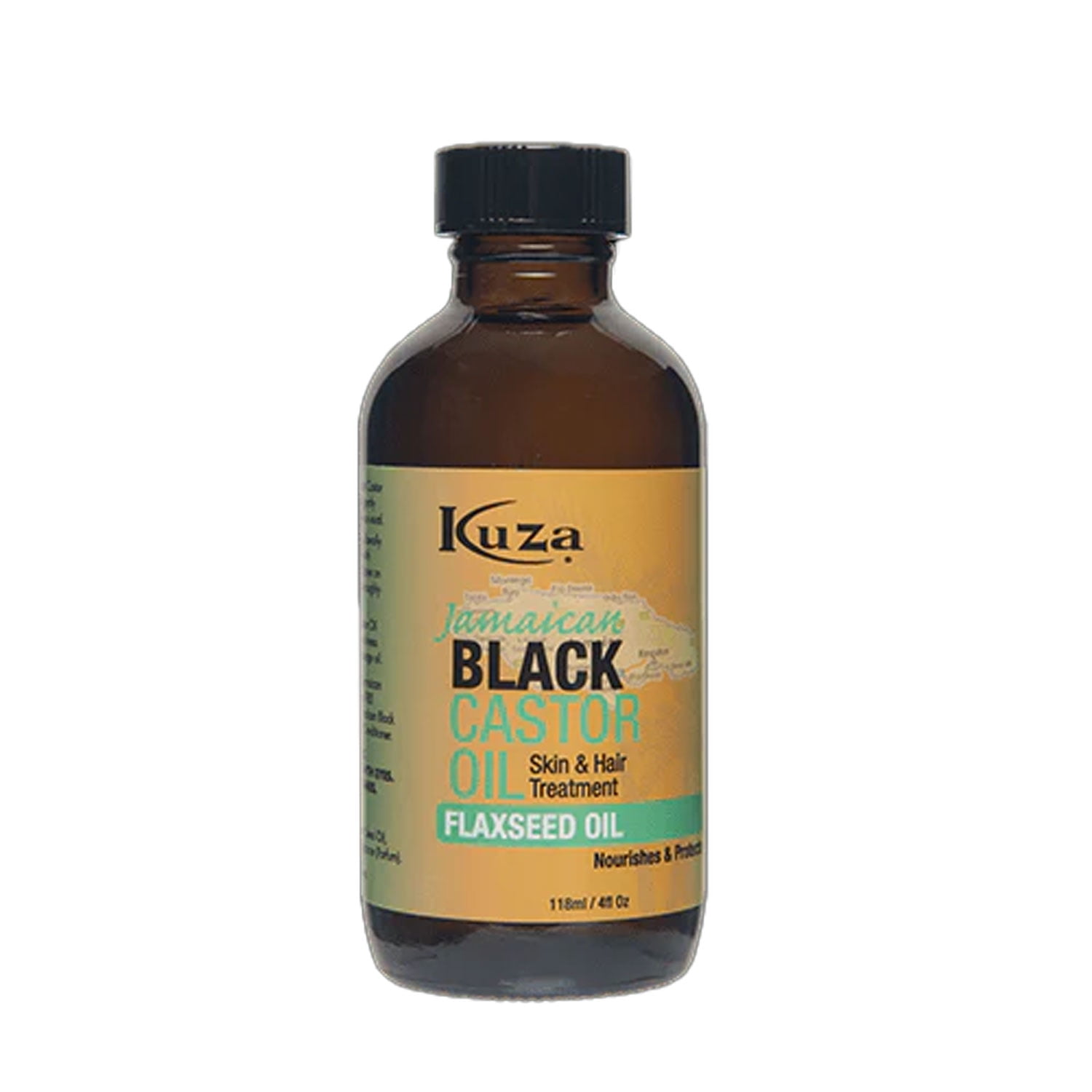 Kuza Jamaican Black Castor Oil, Flaxseed, 4 Oz.,Pack of 2 - Walmart.com
