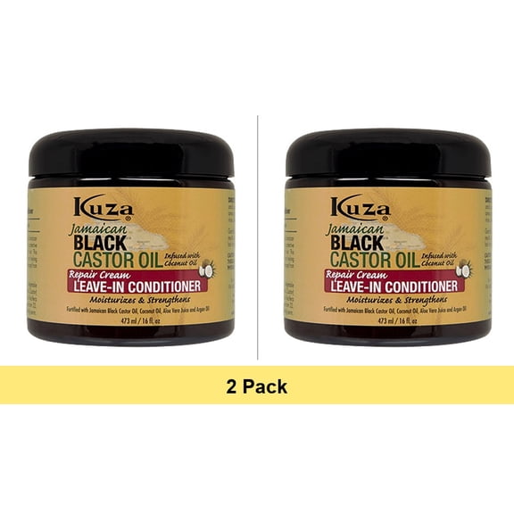 Kuza Naturals Jamaican Black Castor Oil Repair Cream Leave In ...