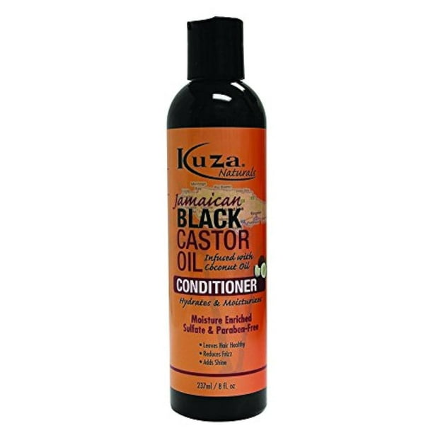 Kuza Jamaican Black Castor Oil with Coconut Oil Conditioner, 8 oz ...
