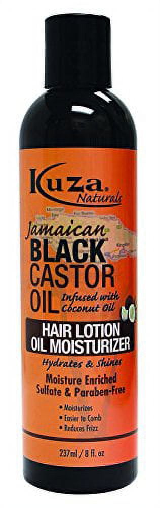 Kuza Jamaican Black Castor Oil Hair Lotion 8oz - Walmart.com