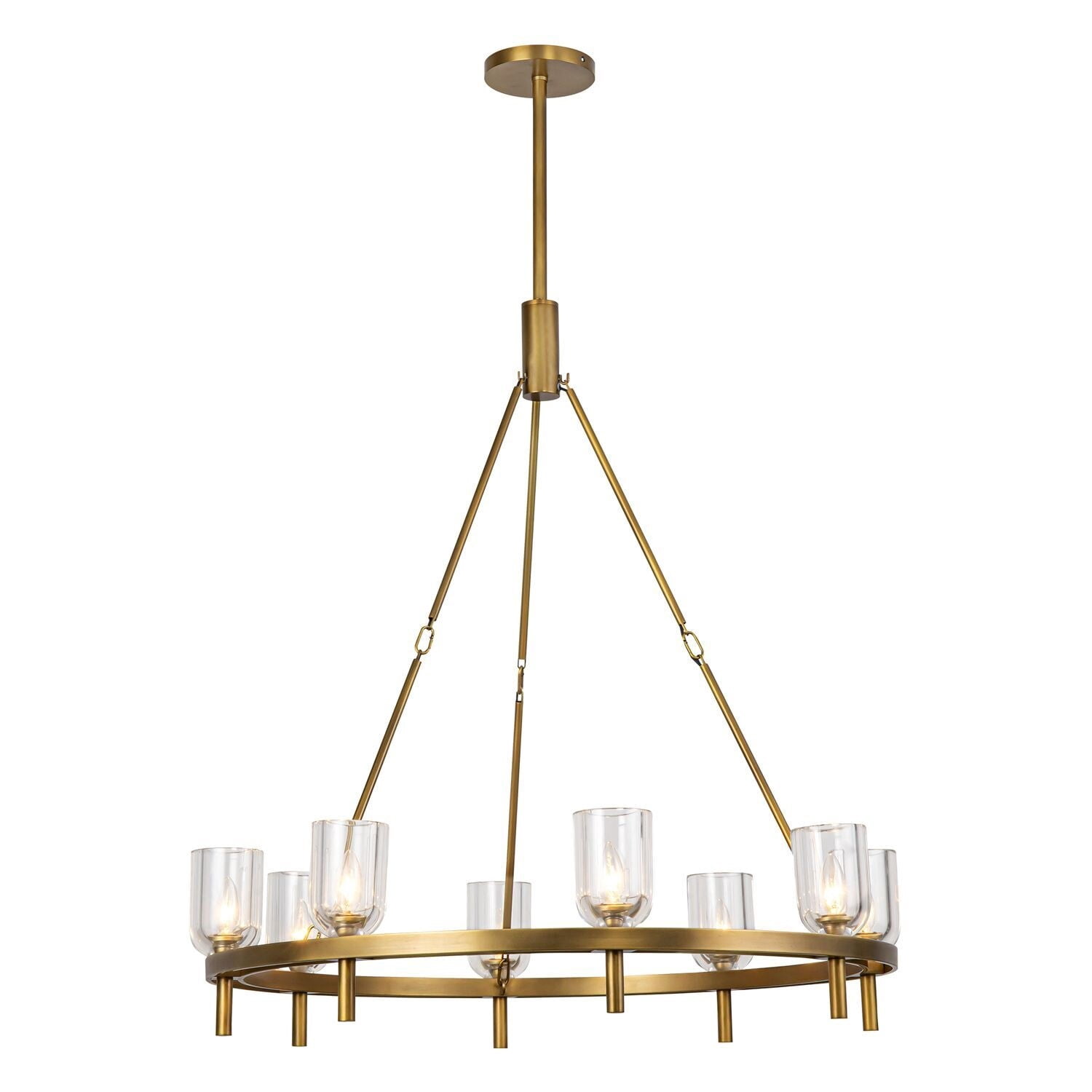 Kuzco Lighting Ch338836 Lucian 8 Light 37" Wide Ring Chandelier ...