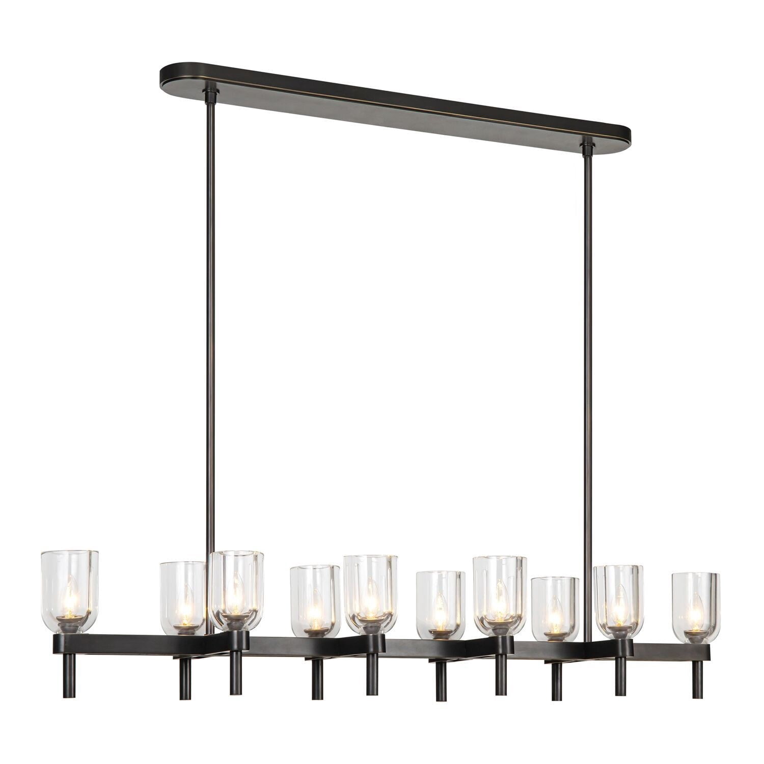 Alora Lighting Lp338052 Lucian 10 Light 52" Wide Linear Pendant - Urban ...