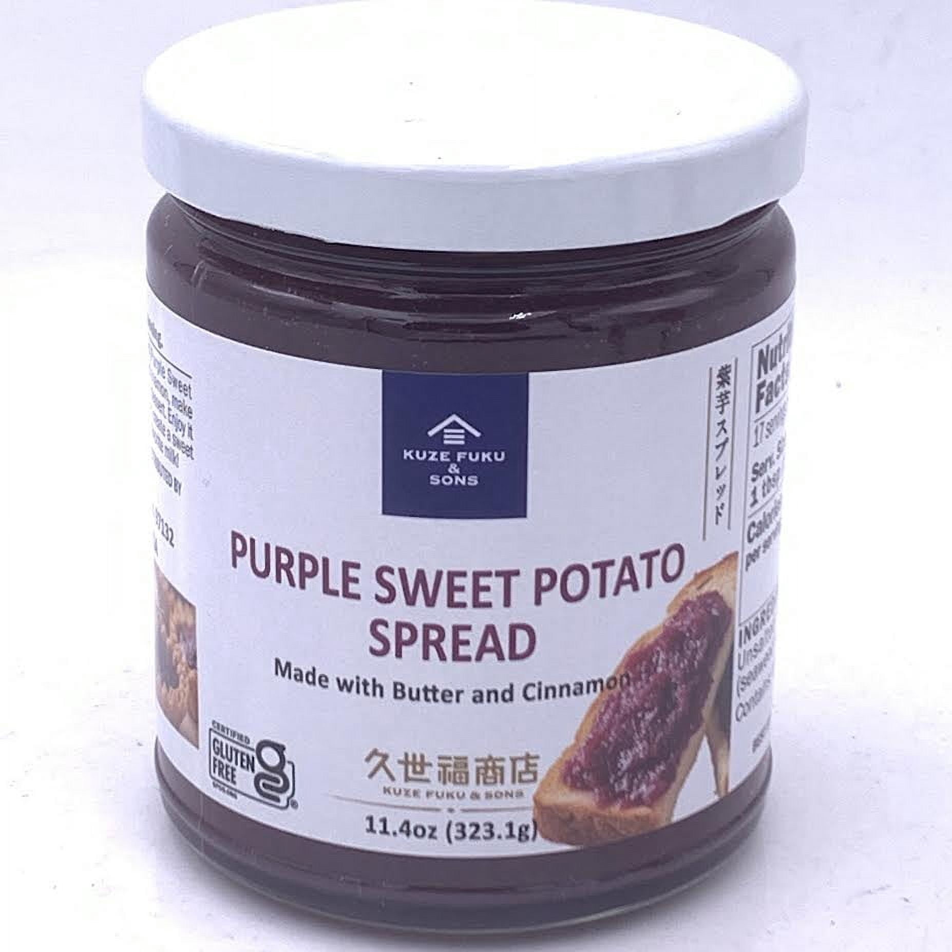 Kuze Fuku & Sons Premium Japanese Spreads - Purple Sweet Potato Spread ...