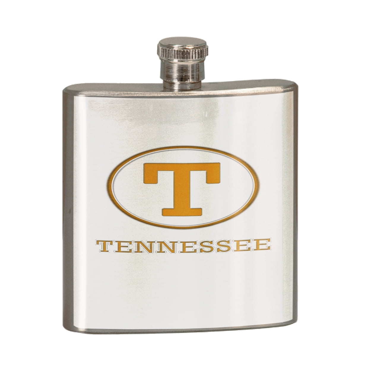KuzmarK 6 oz. Stainless Steel Pocket Hip Liquor Flask - Tennessee ...