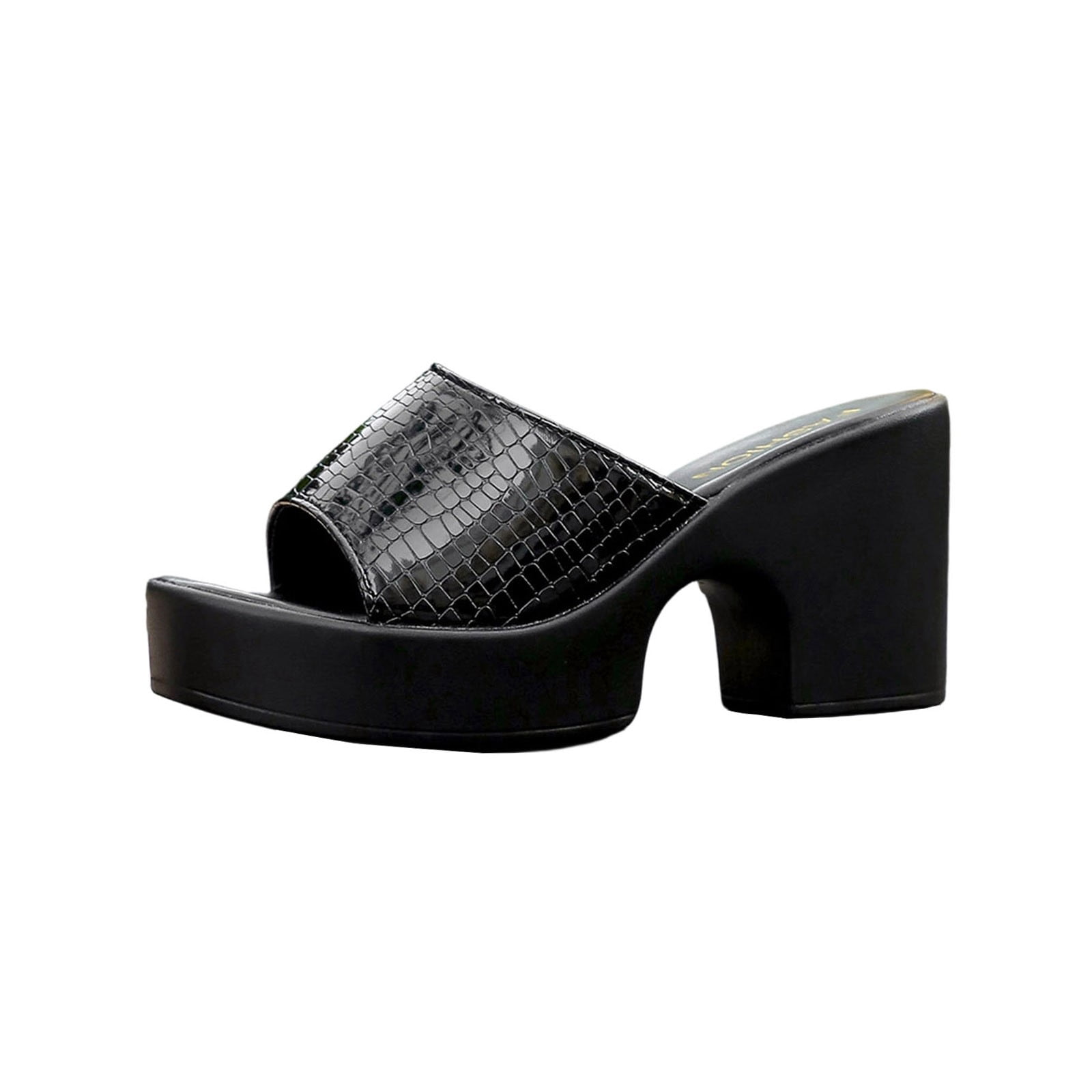 Kvture Women Peep Toe Open Toe High Heel Breathable Beach Sandals Plus ...