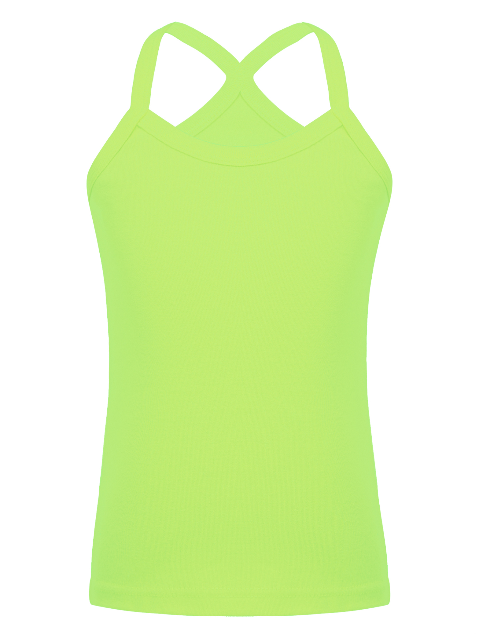 Kvysinly Girls Y Back Tank Yoga Cami Spaghetti Straps Vest Kids Cotton ...