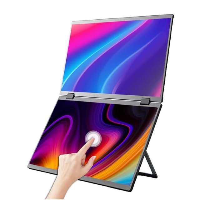 KwalityDEALZ View Mobile - On-The-Go Dual Display: Ultra-Portable Dual ...