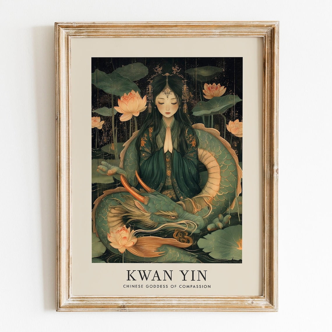 Kwan Yin Chinese Goddess Of Compassion, Guan Yin Printable, Quanyin ...