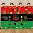 Kwanzaa Backdrop Happy Kwanzaa Banner for African American Traditional ...