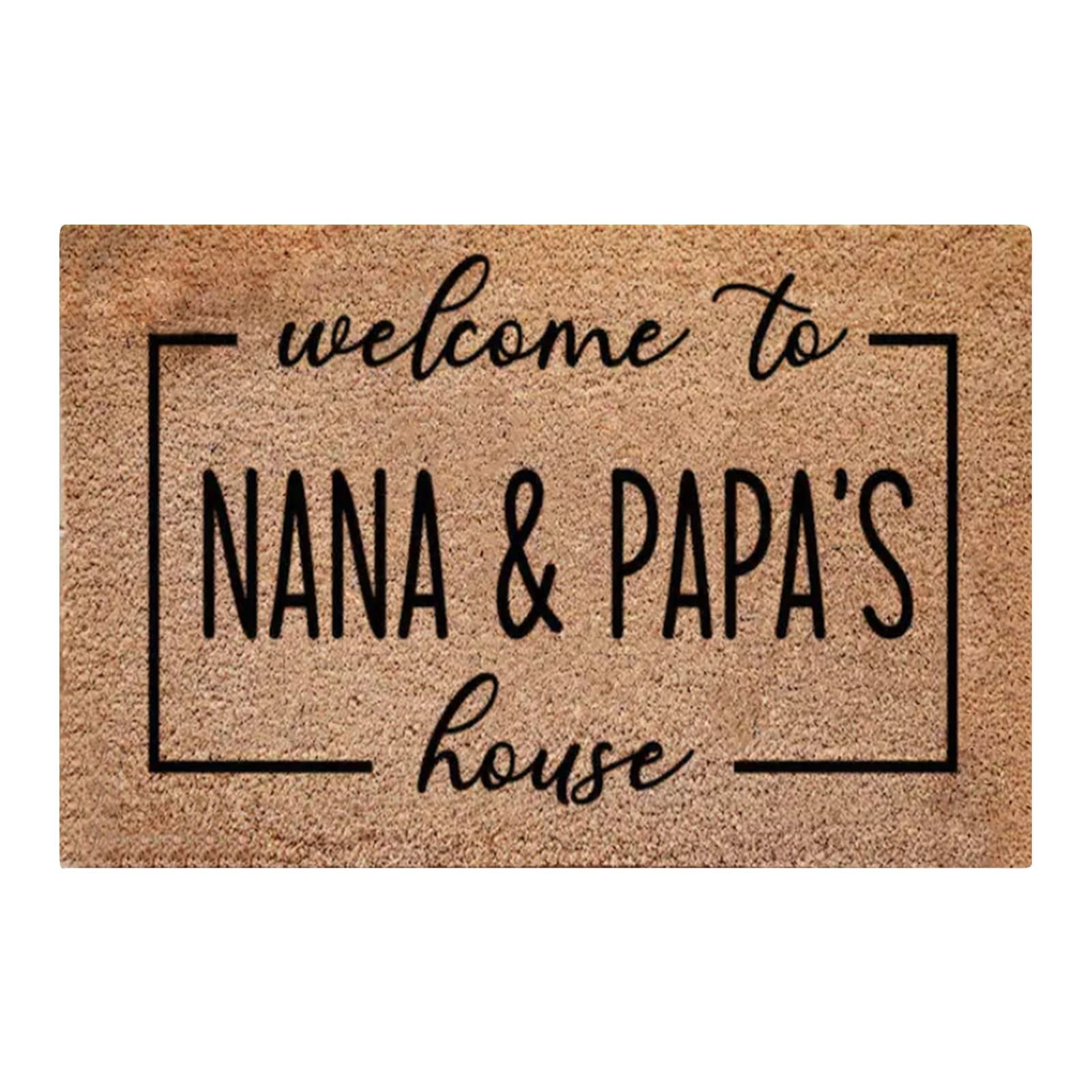 Kwasome Rugs Fashionable 24Ã 16 Inches Solid Color Letter Prints Non ...