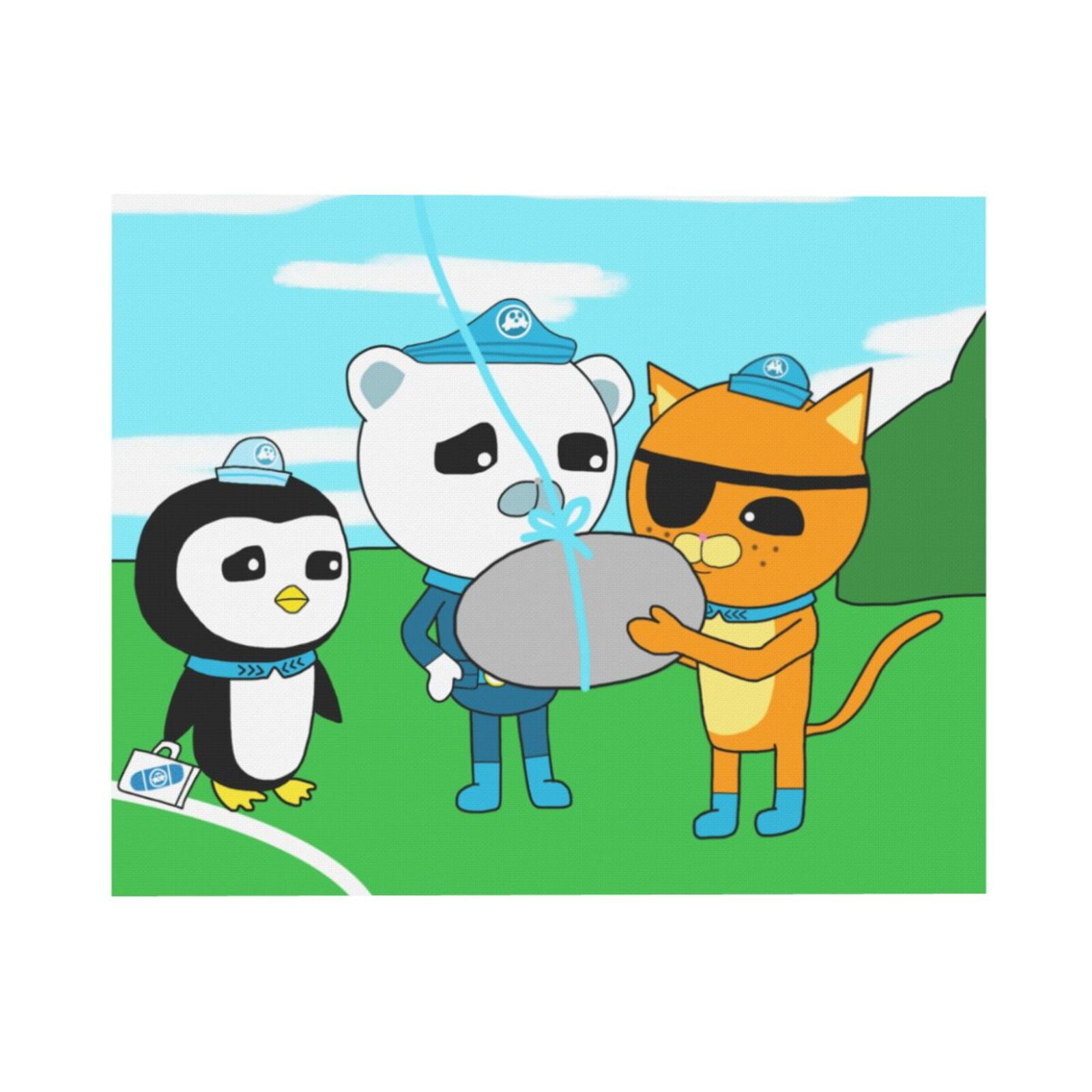 Kwazii The Octonauts Canvas Decorative Poster Gift Art Picture Painting ...