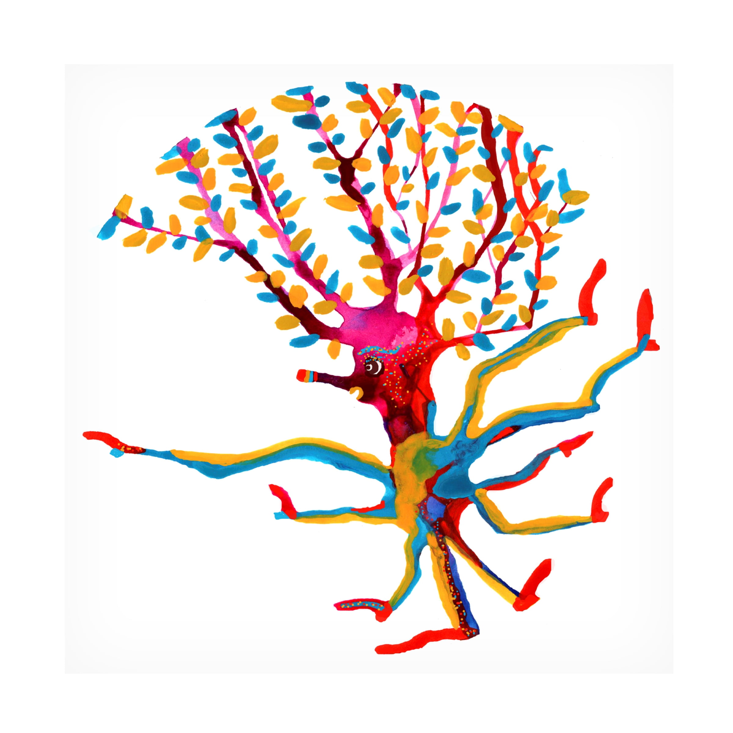 Kwerki Studios 'Buggy Tree' Canvas Art - Walmart.com