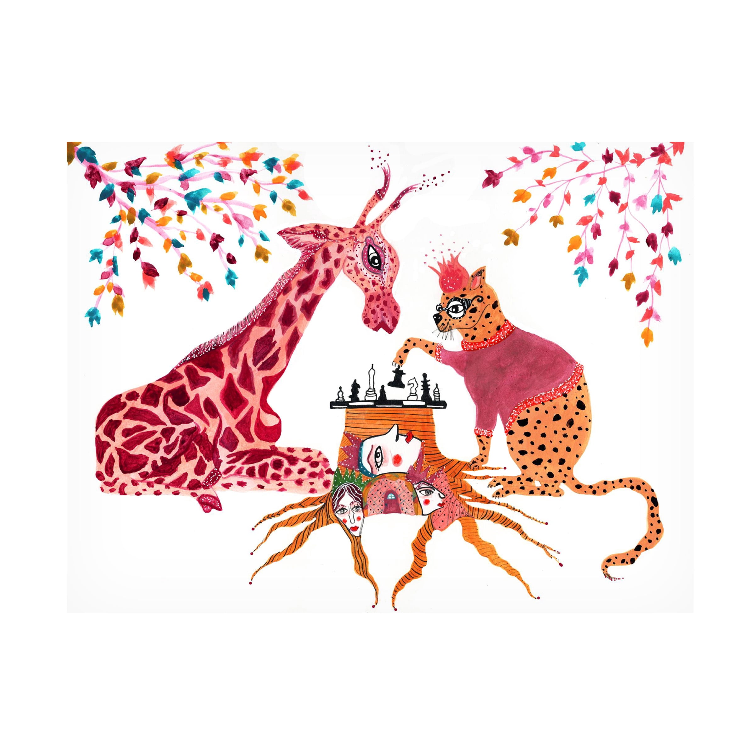 Kwerki Studios 'Chess Queens' Canvas Art - Walmart.com