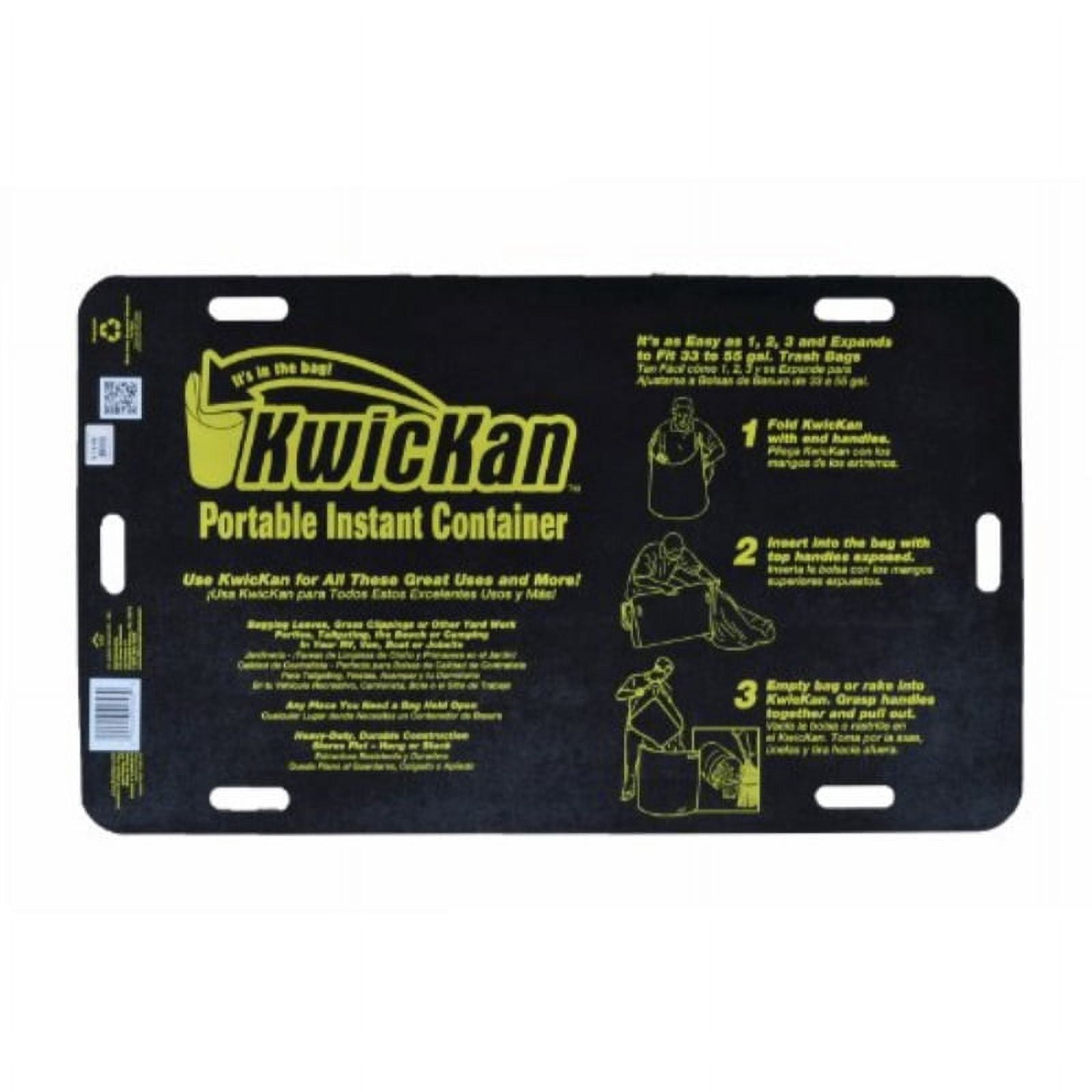 Kwickan Portable Instant Container, Lightweight, Durable, Reusable Bag ...