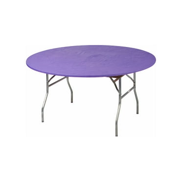 Kwik-Covers 60" Round Fitted Plastic Table Covers, Lime Green - Walmart.com