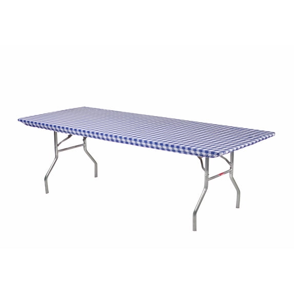 Kwik-Covers 10 Pack Rectangular Plastic Table Covers - 6' Rectangle ...